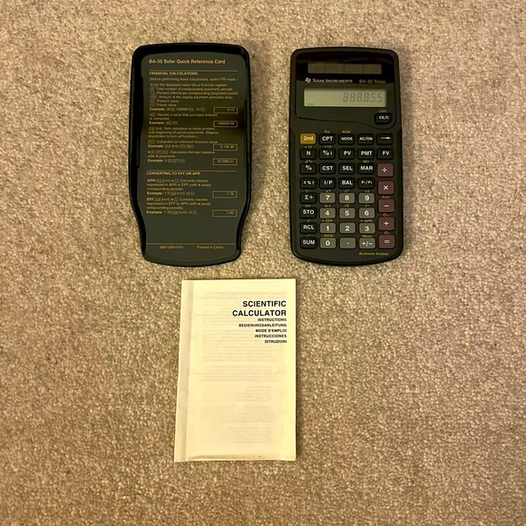 Texas Instruments | Office | Texas Instruments Ba35 Solar Scientific ...